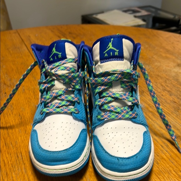 Jordan | Shoes | Nike Air Jordan Kids Multicolor And White Sneakers ...